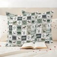 Bear Deer Animal Silhouettes Waterproof Throw Pillow Covers Set of 2 ...