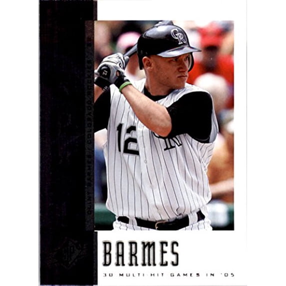 2006 SPx #33 Clint Barmes MLB Baseball Trading Card - Walmart.com