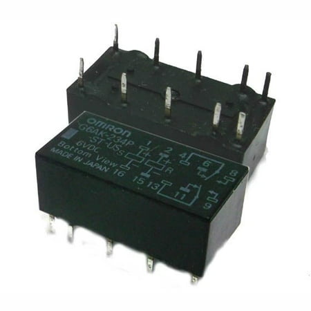 G6AK-234P-ST-US-DC6 - RELAY DC LATCH 6V 2P2T .6A PCMT 1A/30VDC .6A ...