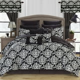Chic Home Hailee 24 Piece Reversible Comforter Set with Sheets ...