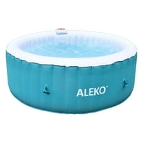 Free Shipping! ALEKO Outdoor 210 Gallon 4 Person Inflatable Hot Tub Spa ...