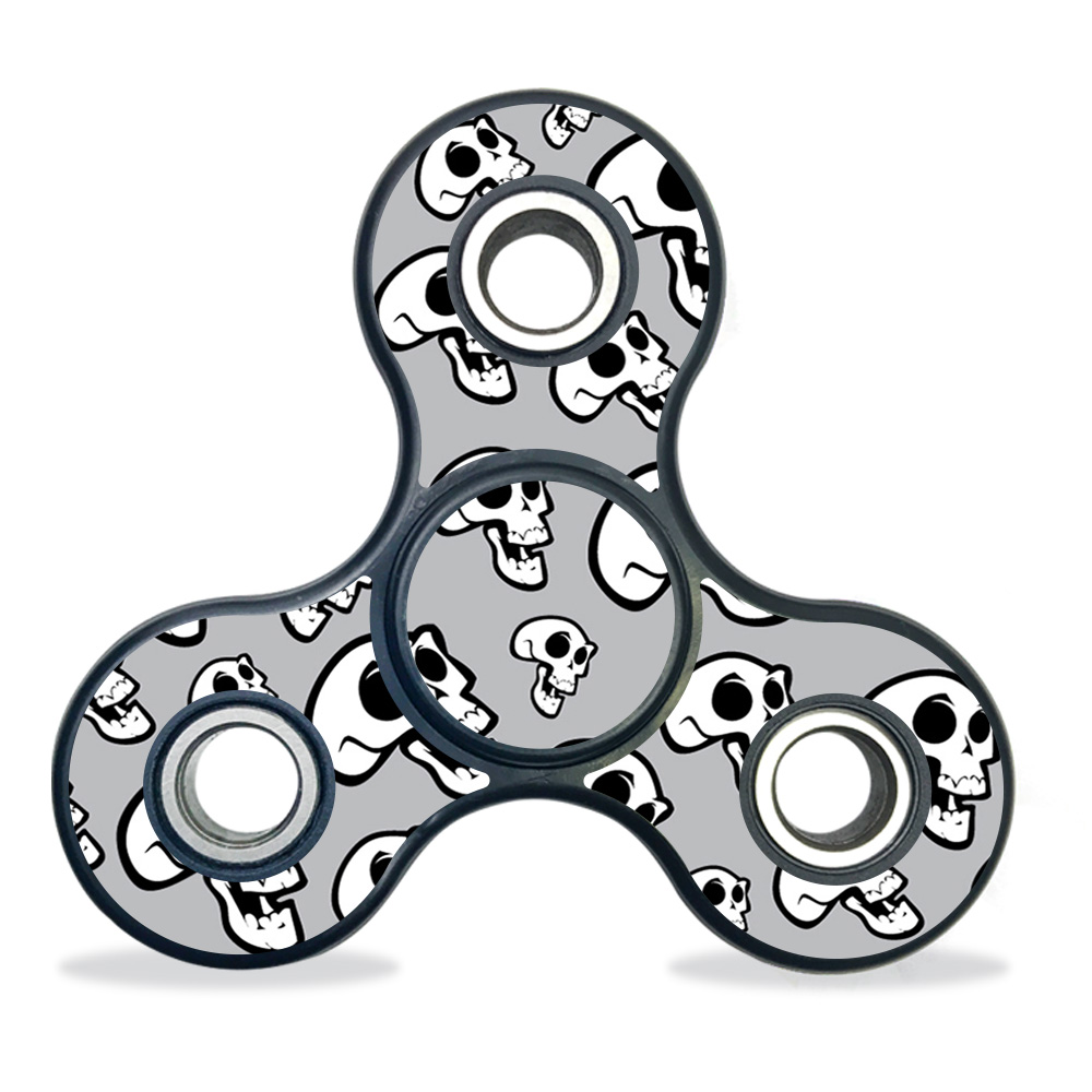 Skin Decal Wrap Compatible With Fidget Spinner Hand Tri Fydget toy ...