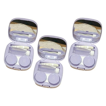 TekDeals Mini Portable Contact Lens Storage Case Box Container Travel ...