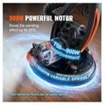 Wall Smoother 900W Power Sander - Adjustable Speed, Dust Collection ...
