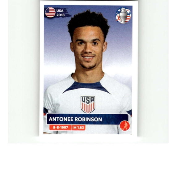 2024 Panini CONMEBOL Copa America Sticker #USA9 Antonee Robinson USA ...
