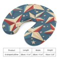 11.4in U-Shaped Pillow Strap With A High Resilience Memory Foam Core ...