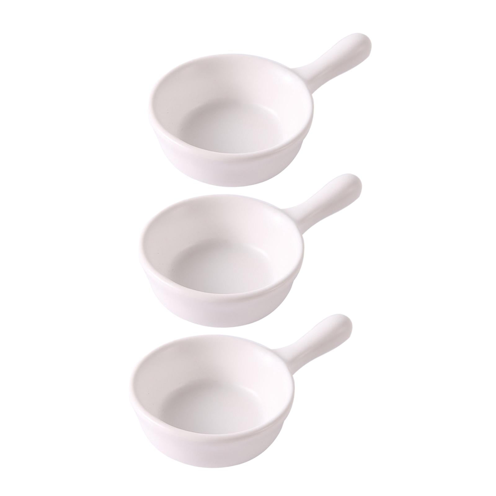 Sauce Dish, Dipping Sauce Bowls, Ceramic Appetizer Plates Reusable ...