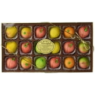 Bergen Classic European Marzipan Fruit Candy - 9 Piece (4 ounce ...