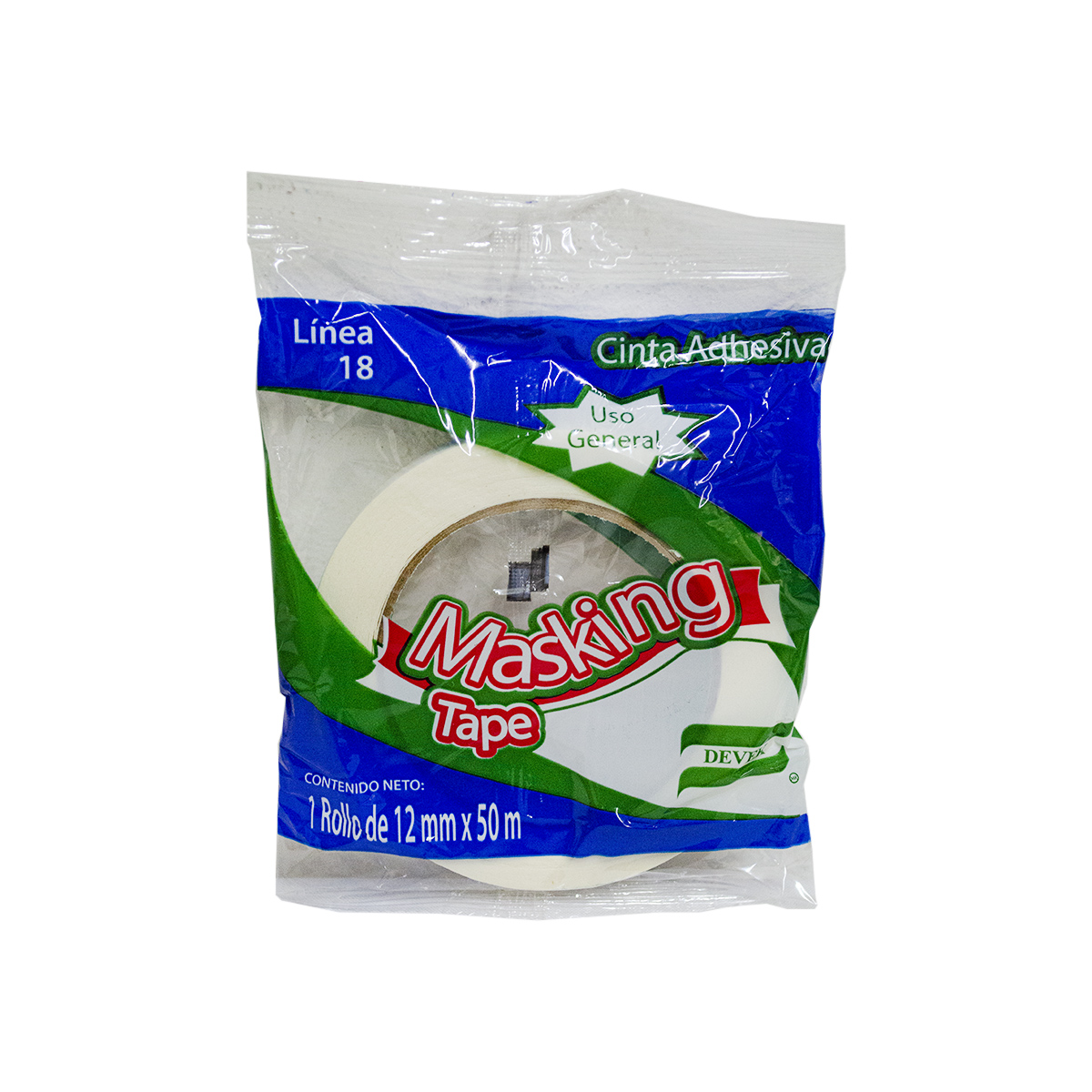 CINTA MASKING DEVEK 12X50 | Bodega Aurrera en línea