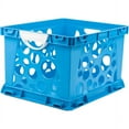Free Shipping! Storex Classroom Premium File Crate with Handles, Blue ...