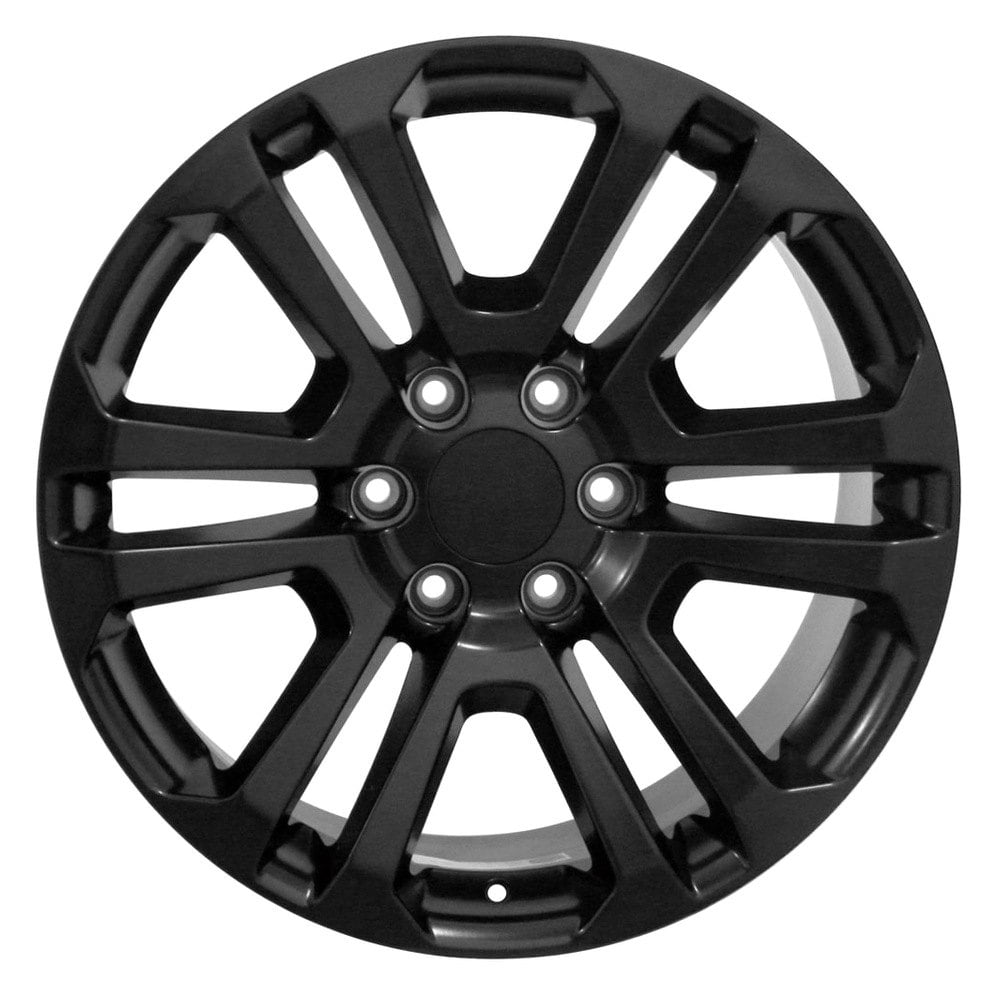 20" Rim Fits 99-21 GMC Sierra 1500 Satin Black Aluminum Wheel - Walmart.com