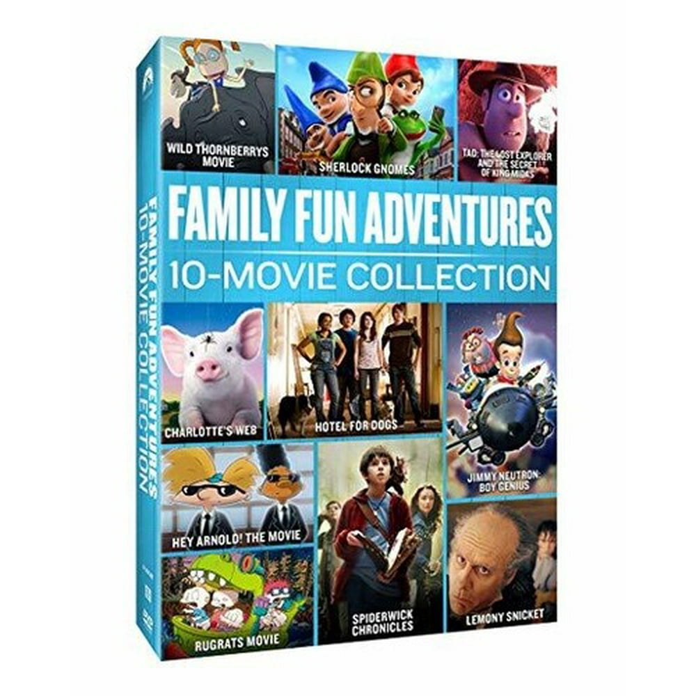 Family Fun Adventures: 10-Movie Collection (DVD) - Walmart.com ...