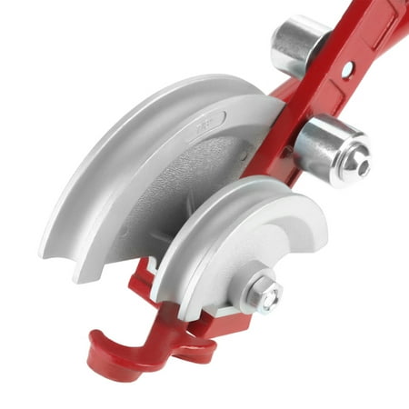 FLAMEEN Hardened Steel Heavy Duty Tube Bending Tool, 15mm/ 22mm 2 In 1 180° Handheld Pipe Bender ...