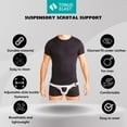 Tonus Elast Suspensory Scrotal Support For Enlarged Scrotum Hydrocele Prostate And Vasectomy