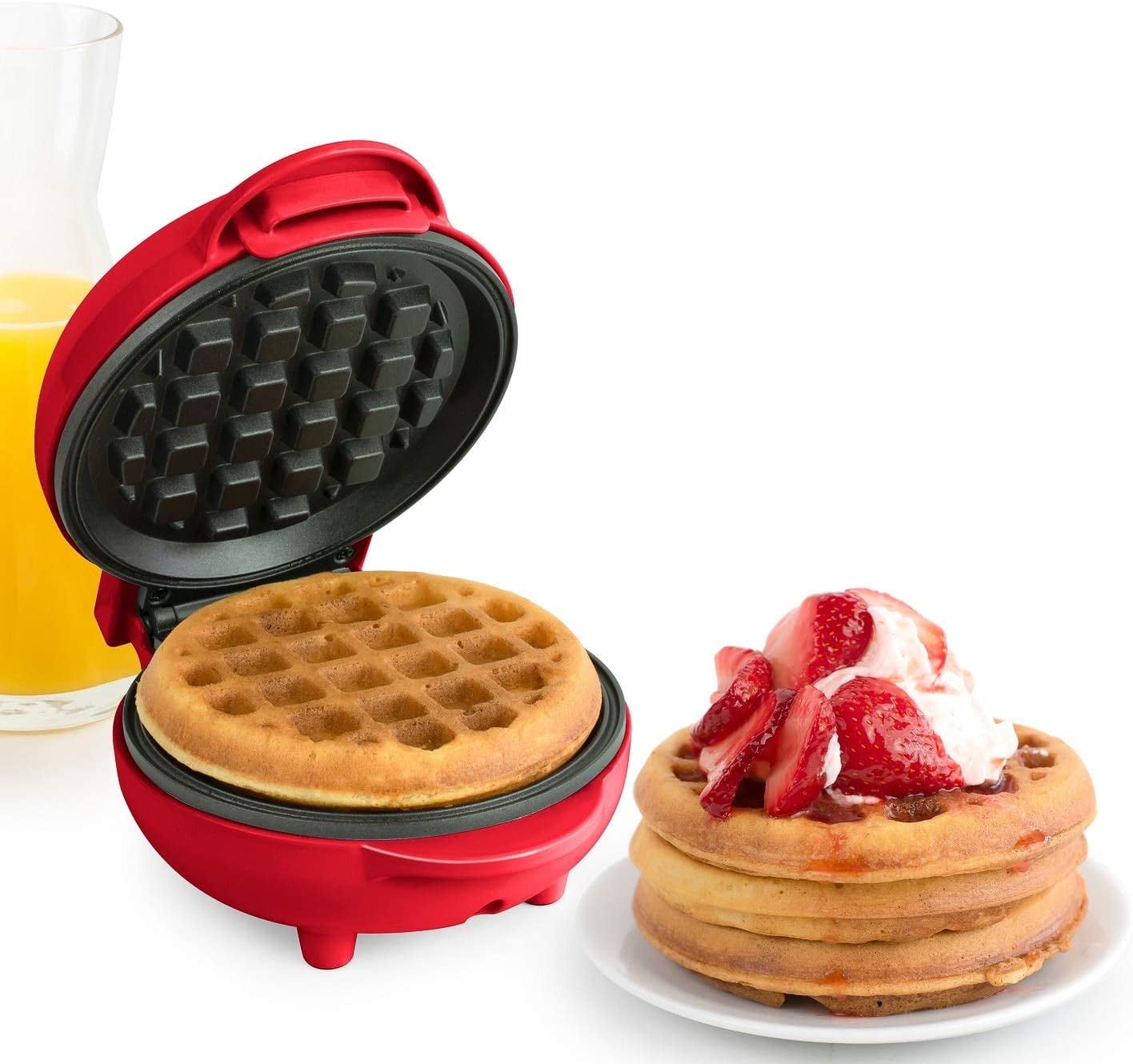Wafflera Electrica Personal Nostalgia MWF5AQ Rojo | Walmart en línea