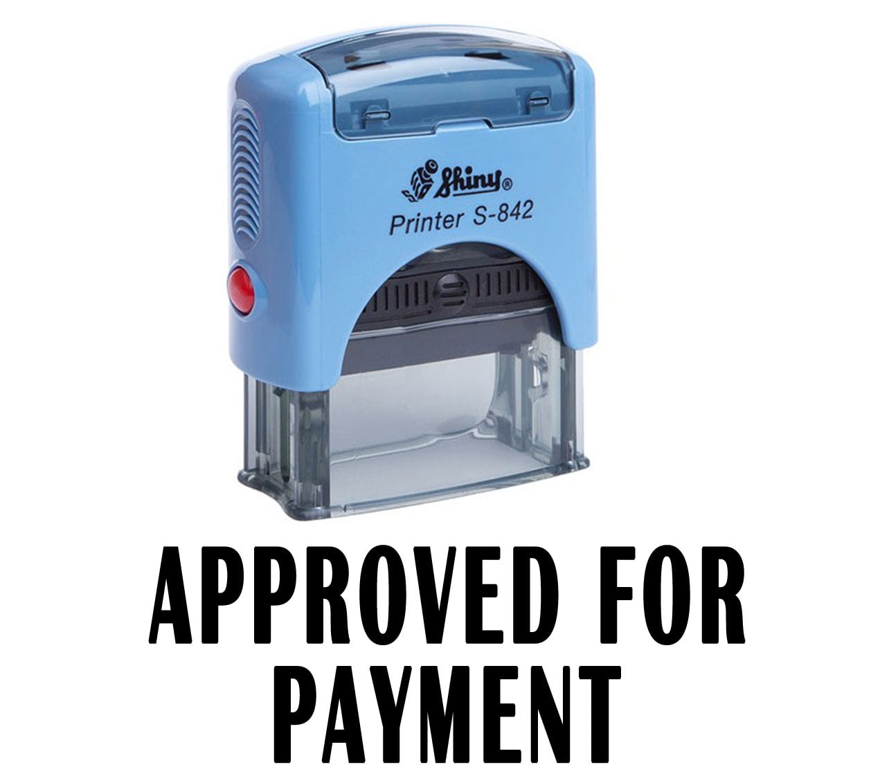 Printtoo APPROVED FOR PAYMENT Office Stationery Shiny Stamp Self Inking ...