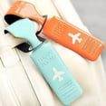Agiufgs Luggage Tag Plastic Travel, Waterproof and with Baggage Design ...