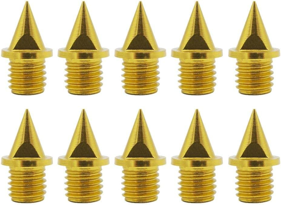 10 Pieces Carbon Steel Track Spikes Pyramid High Jump Outdoors ...