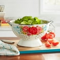 The Pioneer Woman Sweet Rose 5-Quart Floral Colander with Handles ...