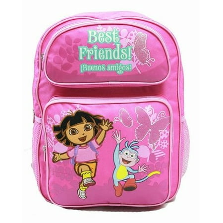 Backpack - Dora the Explorer - Running w/Boots Flowers (Large Bag) New ...