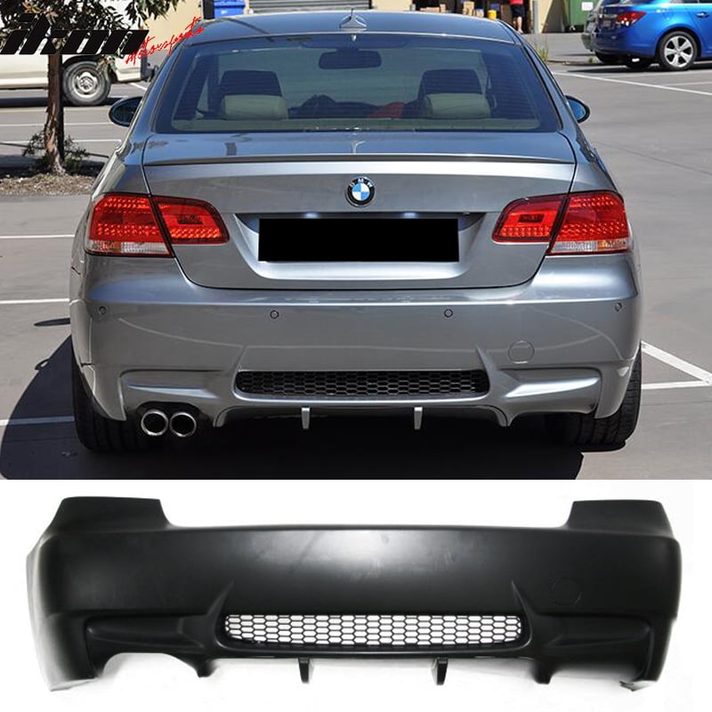 Compatible with 07-13 BMW E92 E93 M3 Style Rear Bumper Cover Single ...