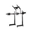Next Level Racing ELITE Freestanding Quad Monitor Stand with Computer ...
