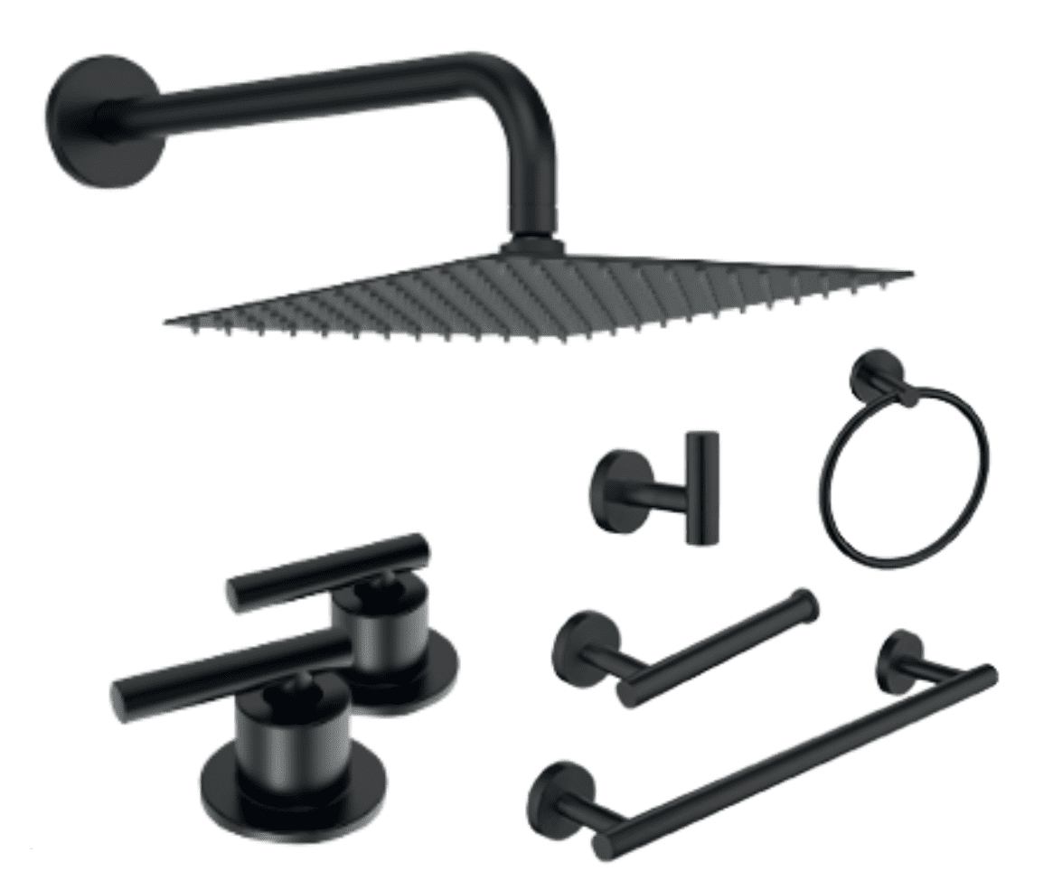 Kit de Regadera Moderna con Manerales y Accesorios | Walmart en línea