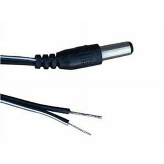 ELARA- 5X 5.5Mm X 2.1Mm Male Dc Power Plug Pigtail Cable Connector Cctv ...