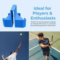 Tennis Camera Mount, Secure Phone & Action Camera Holder with Clip for ...