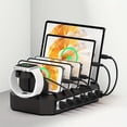 60W Fast Charging Station - Safe Certified | 6-Port Charging Dock with ...