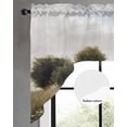 Autumn Landscape Swag Curtains for Kitchen Farmhouse Meadow Trees ...