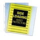 C-Line Side Loading Polypropylene Sheet Protector, Clear, 2", 11 x 8 1/ ...