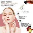 Rose Essential Oil Hydrating And Warming Massage Oil For Spa And Body Care