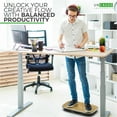 UNCAGED ERGONOMICS BASE+ Standing Desk Balance Board, Bamboo and ...