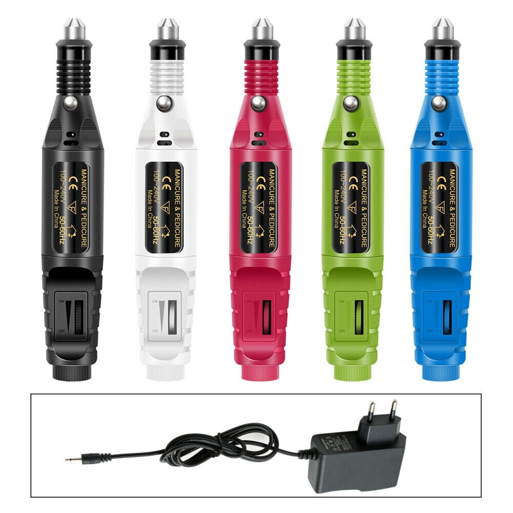 USB Charging Professional Nail Polisher Nail Electric Drills File ...