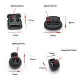 10 PCS Shoe Lace Shoelace Buckle Rope Clamp Cord Lock Stopper Run ...