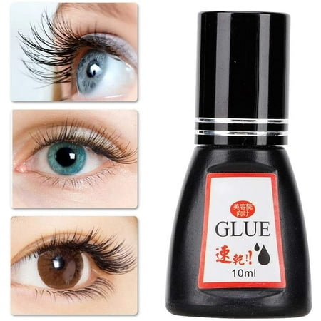 10ml Long Lasting Eyelash Extension Glue - 0.5 Sec Drying time Eyelash ...
