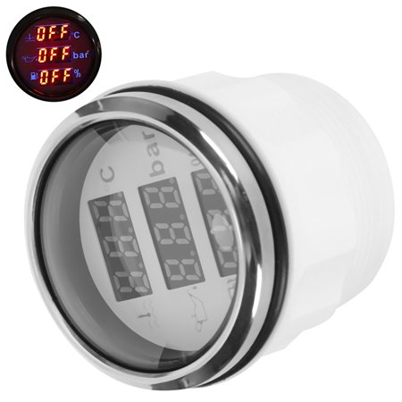 Cooling Water Temperature Gauge Fuel Level Gauge Multi-function Boat ...
