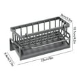 Aufmer 4 Pcs Multifunctional Sink Side Storage Rack, Double Layer ...