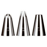 Wilton Extra Large Decorating Tip Set, 3-Piece for Cake and Cupcake ...