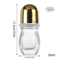 1/2/4/8 Bottles Roller Glass Bottles Glass Empty Roller Bottles ...