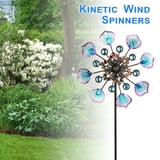 Sunflower Wind Spinner Plastic Sunflower Pinwheel Garden DIY Ornaments ...