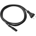 SatelliteSale 18AWG 2-Prong to Square/Round Connector AC Universal ...