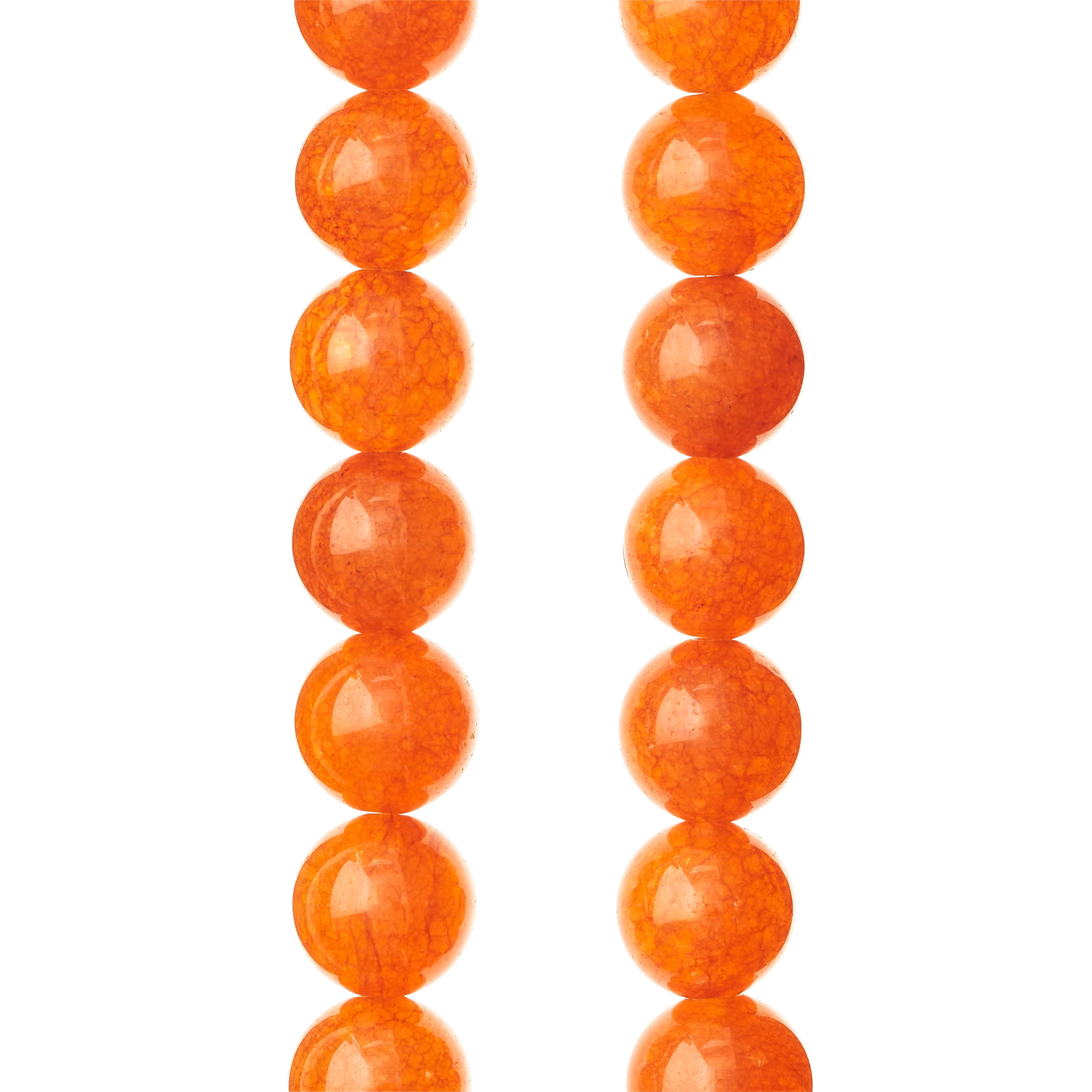 Round Orange Quartzite Beads, 8mm by Bead Landing™ - Walmart.com