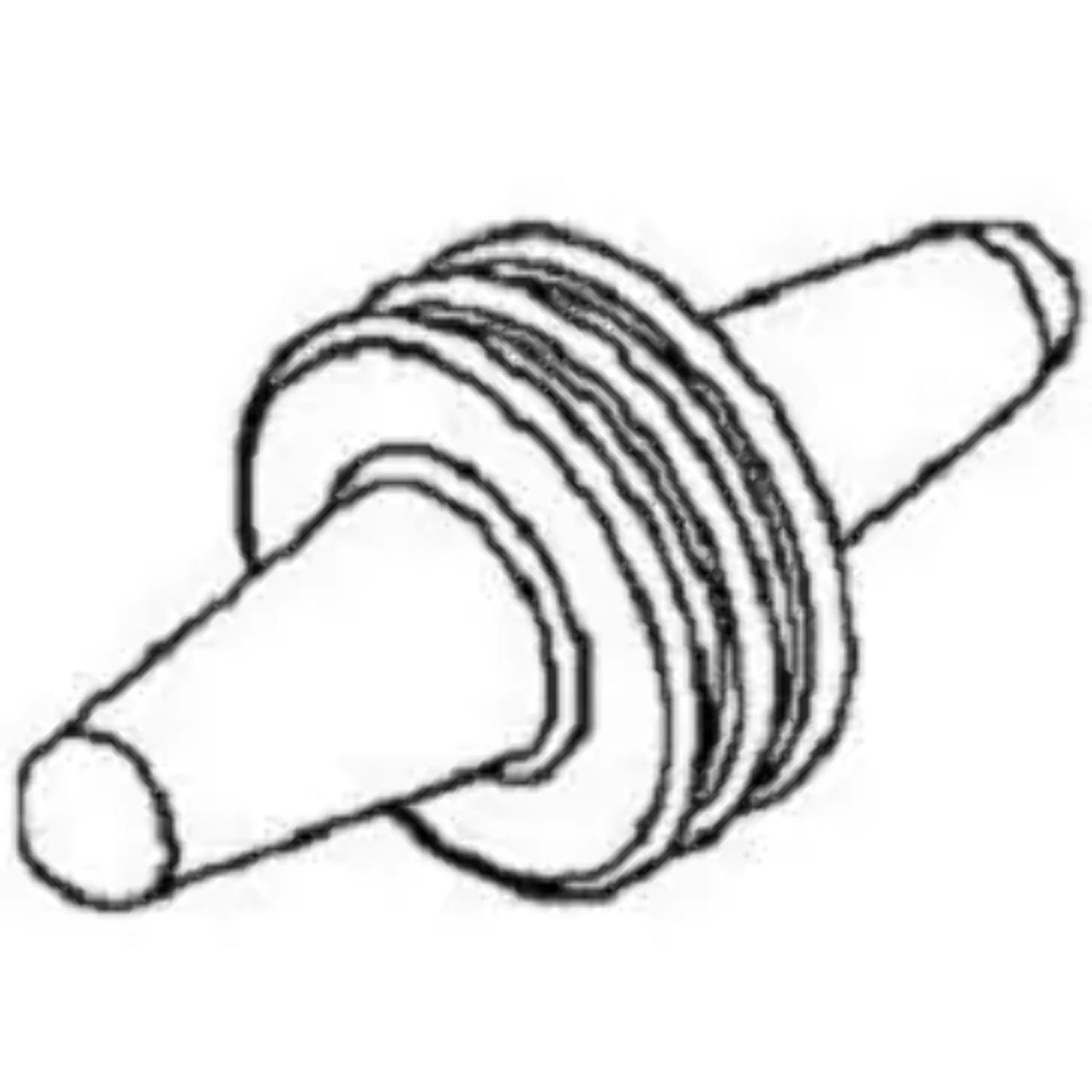 Pack of 5 12059255-B Automotive Connectors Green Cable Cavity Cavity ...