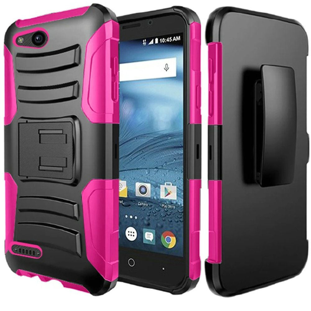 Kaleidio Case For ZTE Avid 4 Z855 / Fanfare 3 [Dual Form] Rugged ...