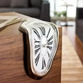 BCLONG Clock New Surreal Melting Distorted Wall Clock Stylish Clock For ...