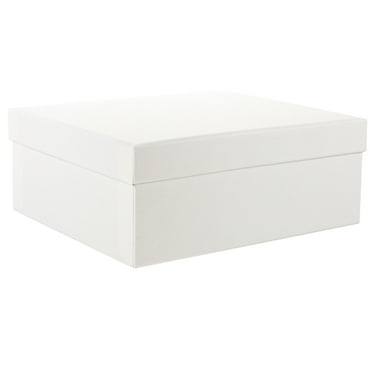 Tall Paper Boxes With Window White 6.75X3.5X2 Gift Boxes 16 Pack ...