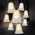 Gemmy Ghost LED Light String, Musical Moving Lights, 7.87 ft Halloween ...