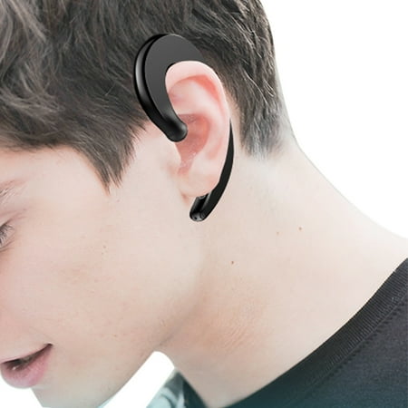 Ear Hook Wireless Headphones, Non Ear Plug Noise Cancelling Bluetooth ...